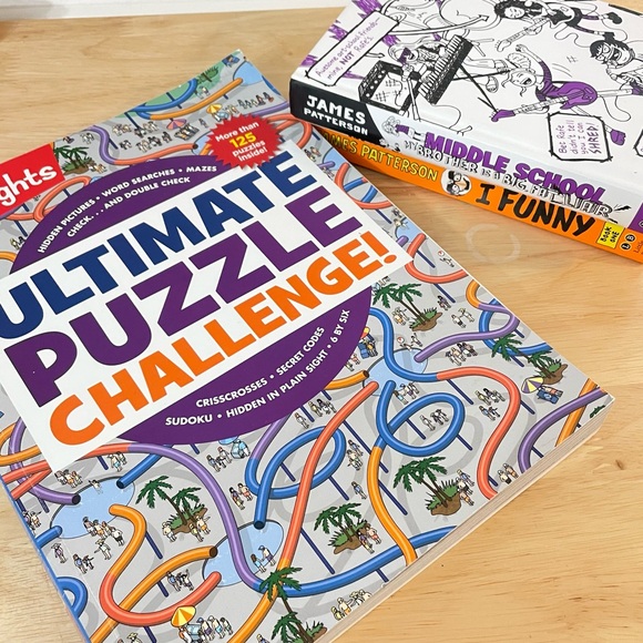 Other | Highlights Ultimate Puzzle Challenge Book James Patterson ...